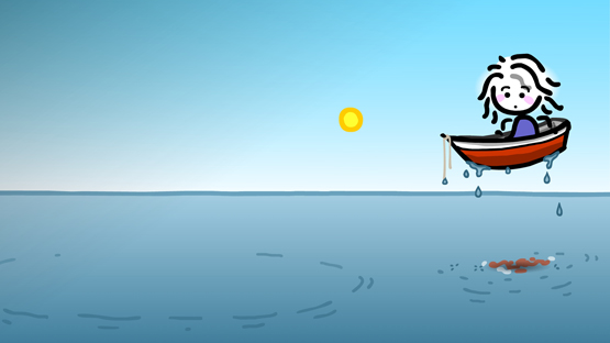 The Animated Woman: Rocks.