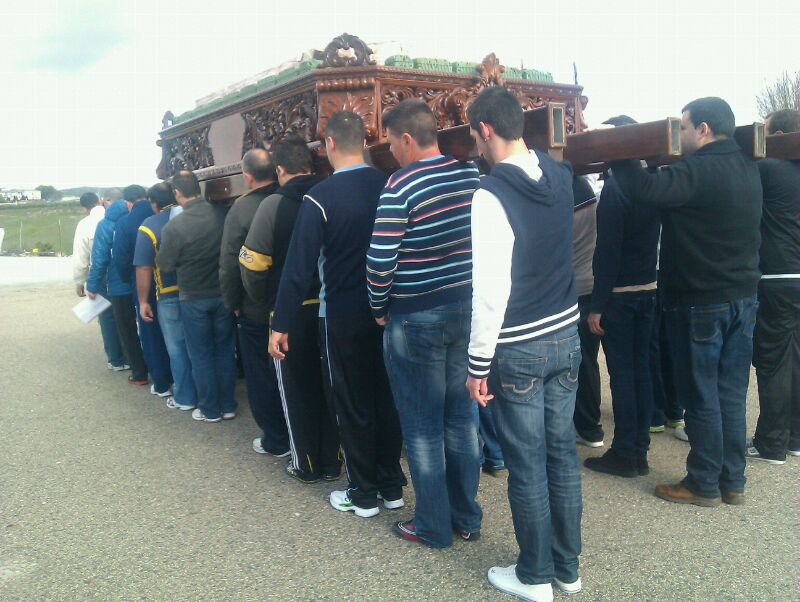 Hermandad de Jesús de la Ventana (Ecce Homo): Segundo Ensayo de andas