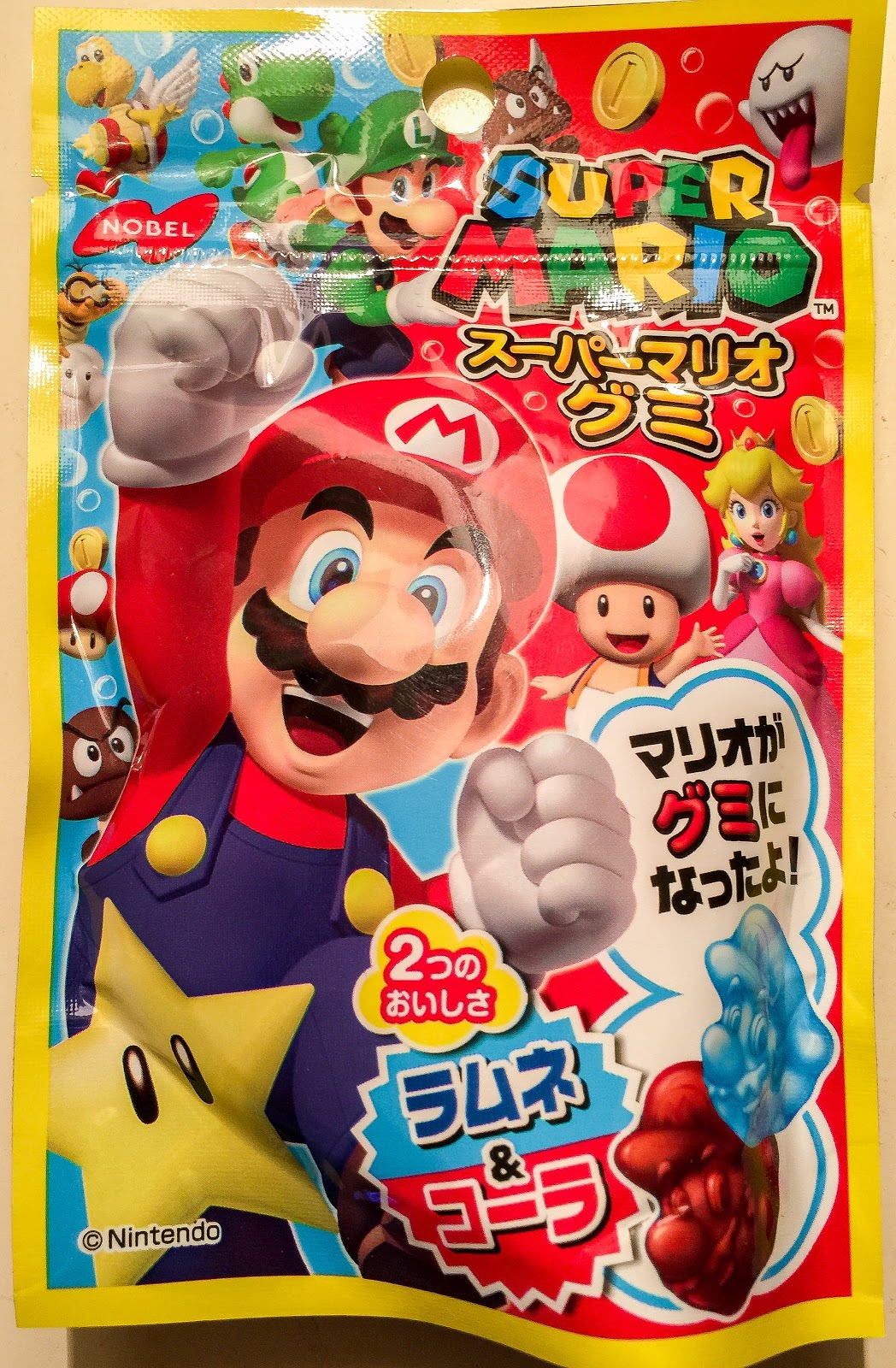 Arcade Hunters: Snack Break: Super Mario Gummy Candy from Japan!
