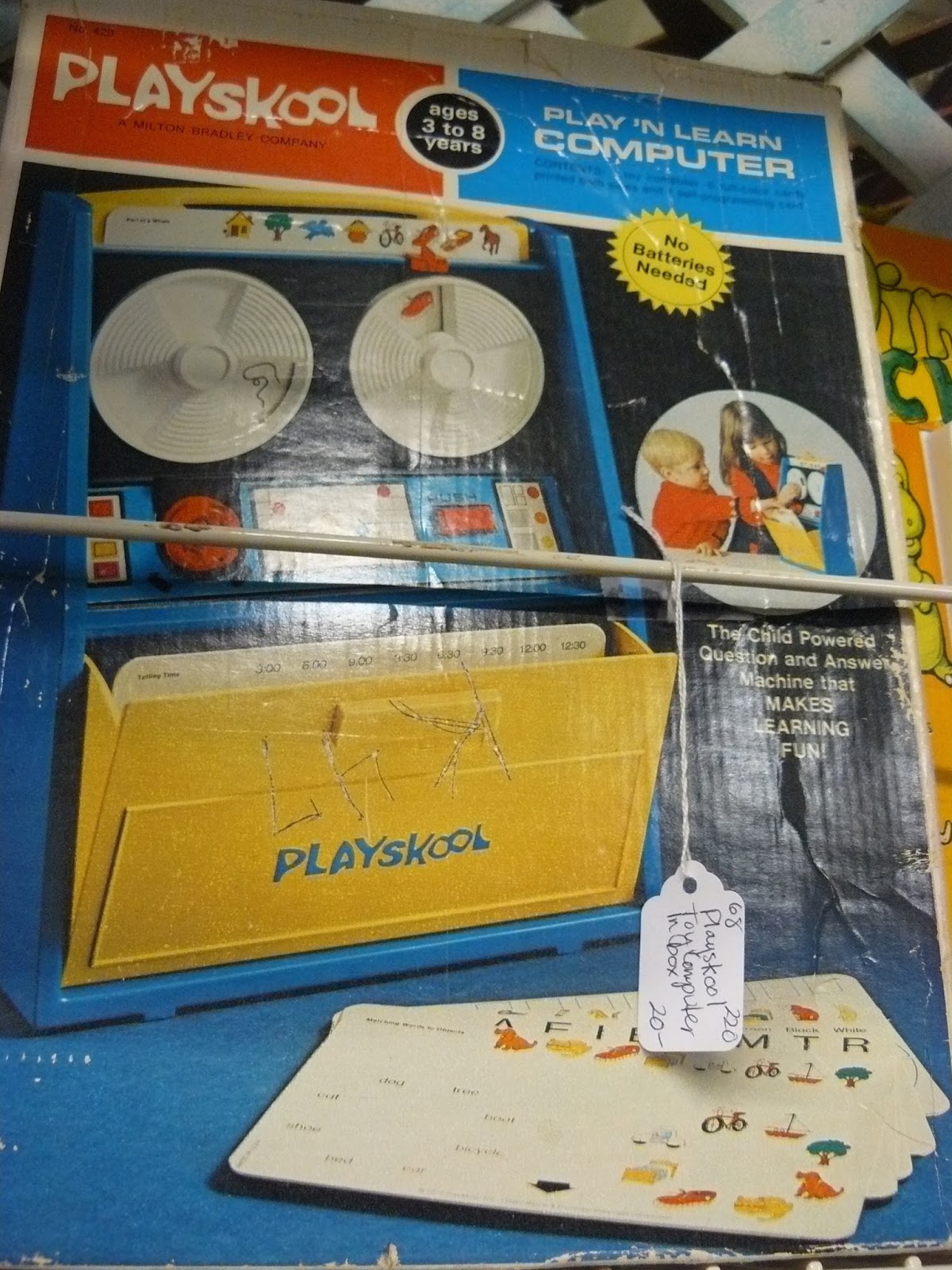 SCRANBERRY COOP : Playskool, Play 'N Learn Computer, Vintage Toys