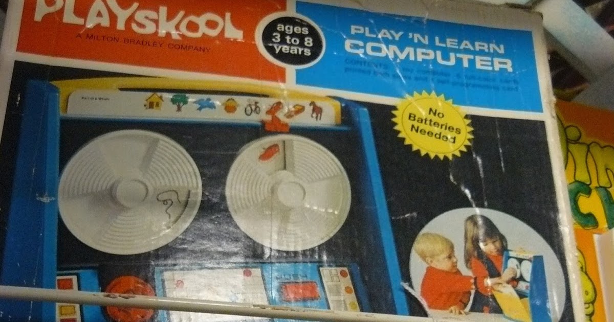 SCRANBERRY COOP : Playskool, Play 'N Learn Computer, Vintage Toys