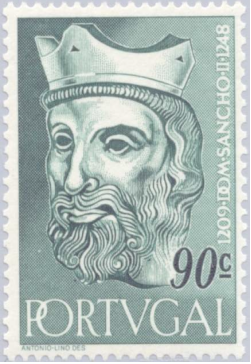 Efemérides filatélicas: 7 setembro - Nascimento de D. Sancho II