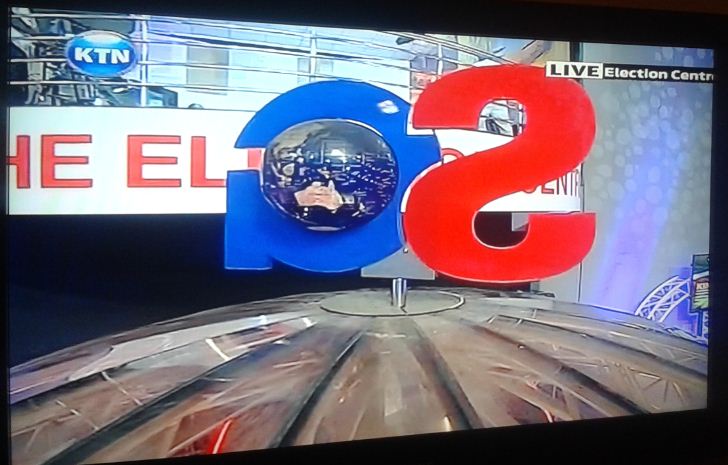 THE LATEST KENYAN NEWS: Pictures of KTN's New Election Studio