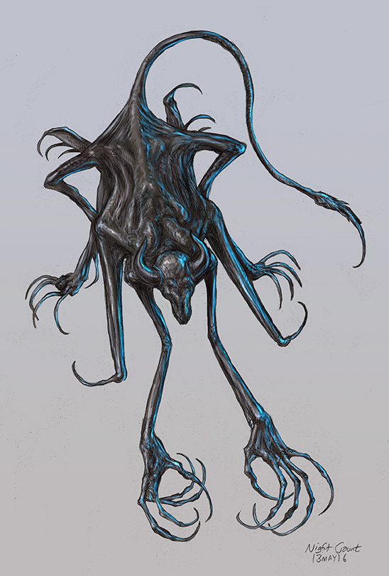 Drawing is Neat: H.P. Lovecraft's Night-gaunt: The Tickling Terror