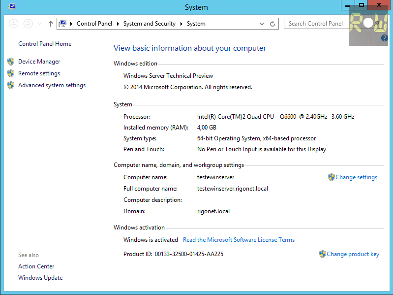 Primeiras impressões do novo Windows Server Technical Preview