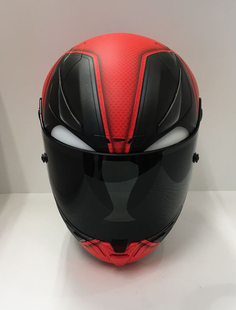 Racing Helmets Garage: HJC R-PHA 01R A.Iannone "Deadpool" Le Mans 2018 ...