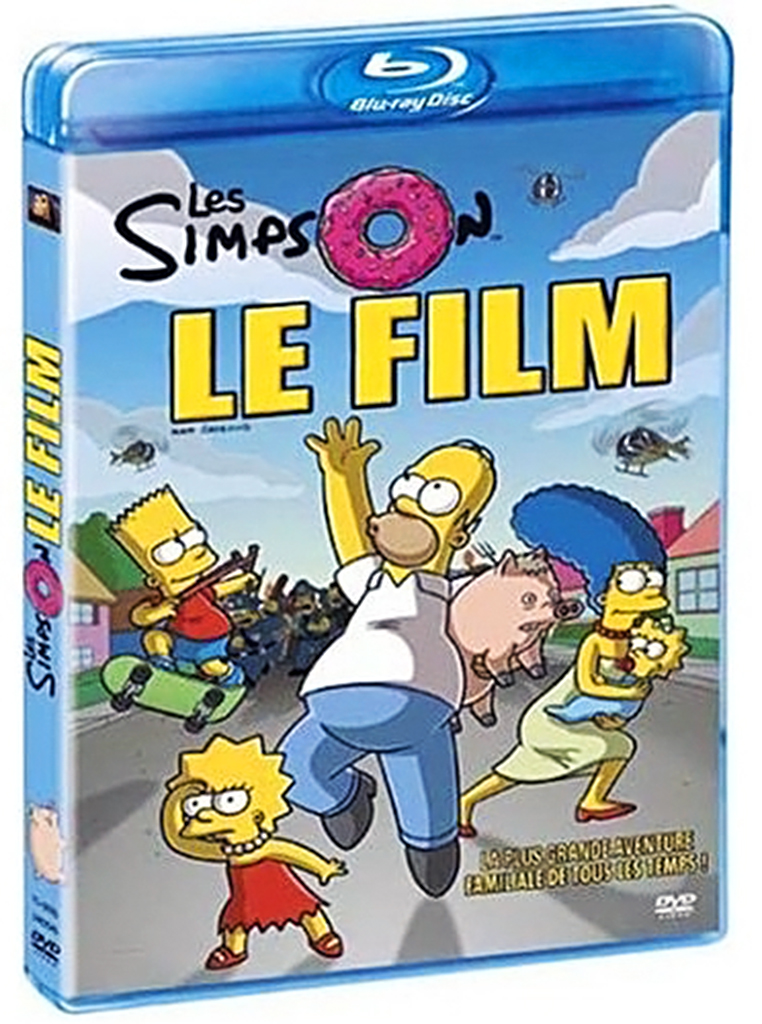 Le nouveau cinéphile: Test du Blu-ray des Simpson - Le film