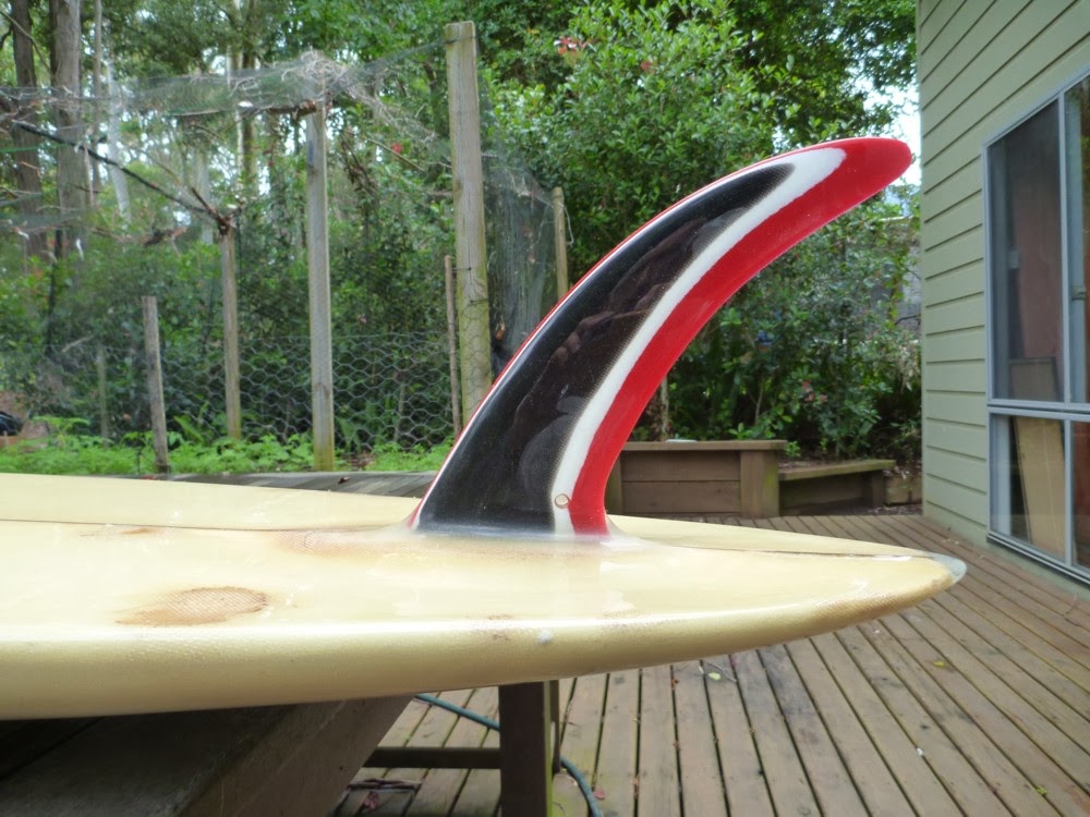 davidplattsurfboardrestorations: 70'S HUTCHINSON SINGLE FIN
