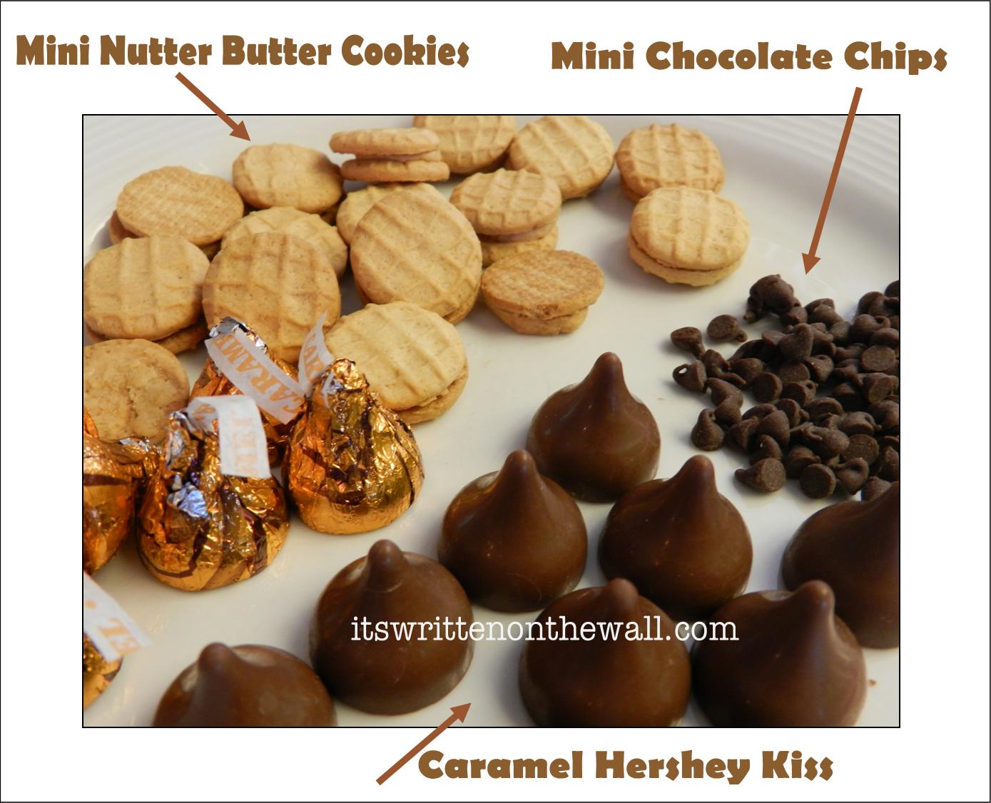 It's Written on the Wall: FALL TREATS: Acorn Cookies, Hershey Kisses ...