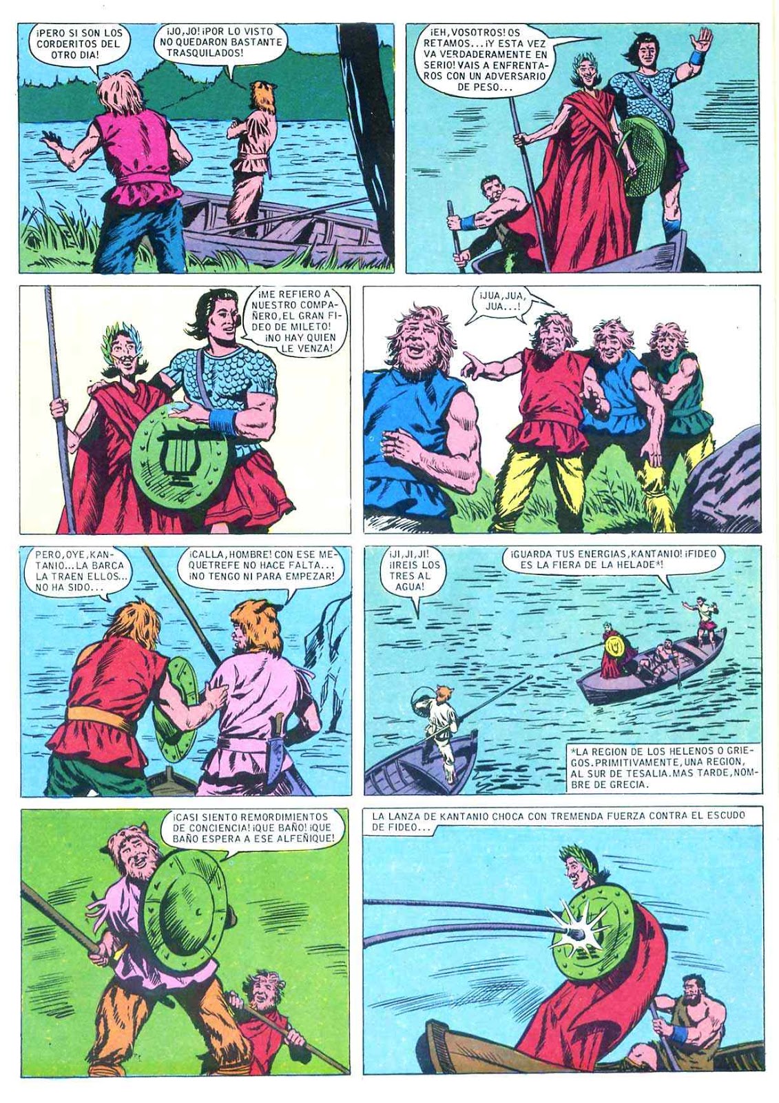 Galicia Comic: Jabato Color Extra 48 - Duelo en el Rio