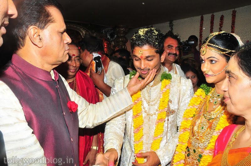 Allu Arjun Marriage Photos Bunny Wedding Pics