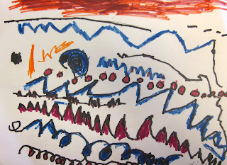 Art is Basic-- Art Teacher Blog: Easy LINE LESSON-- Kindergarten