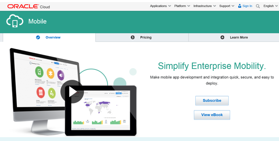 Oracle Applications Custom Development: Oracle Mobile Cloud Service