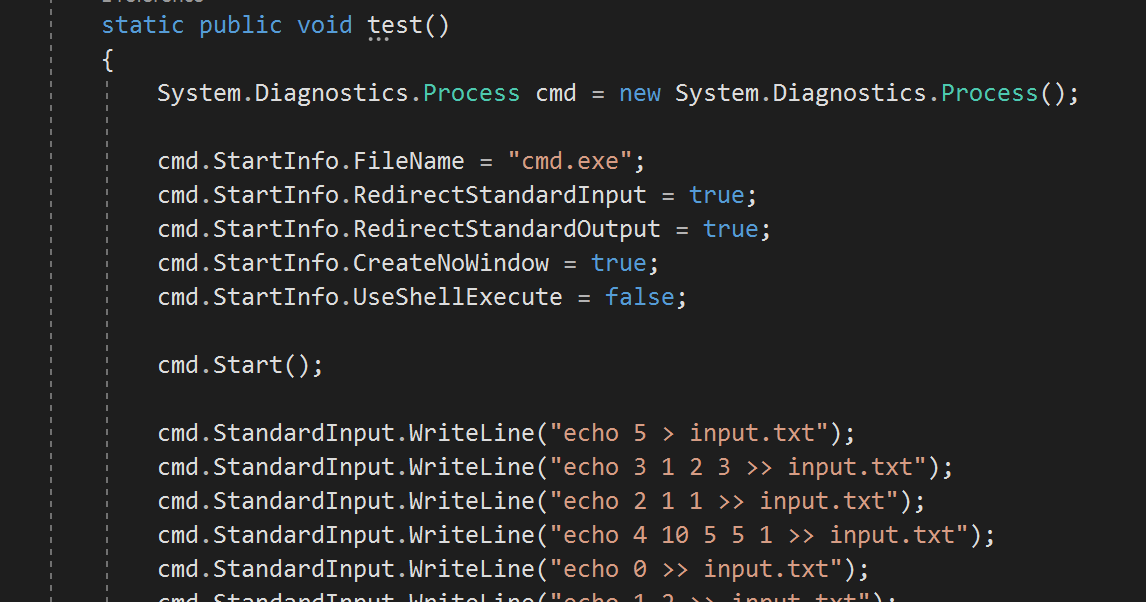 C Ref Capturing Console Stream Input For Processing