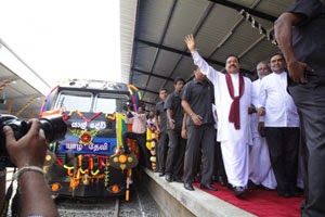 Yal Devi arrives in Jaffna again