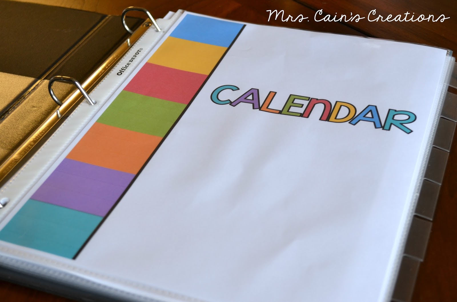 Mrs. Cain's Creations: Creating a Teacher Binder That Works for YOU ...