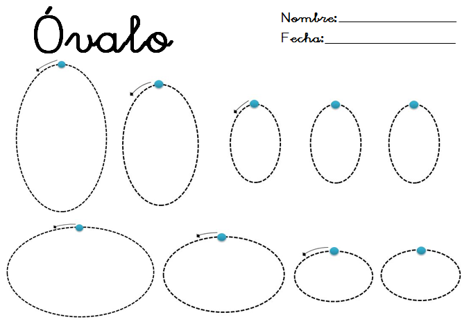 Érase una vez....un lugar para aprender: El rectángulo, el óvalo y el rombo