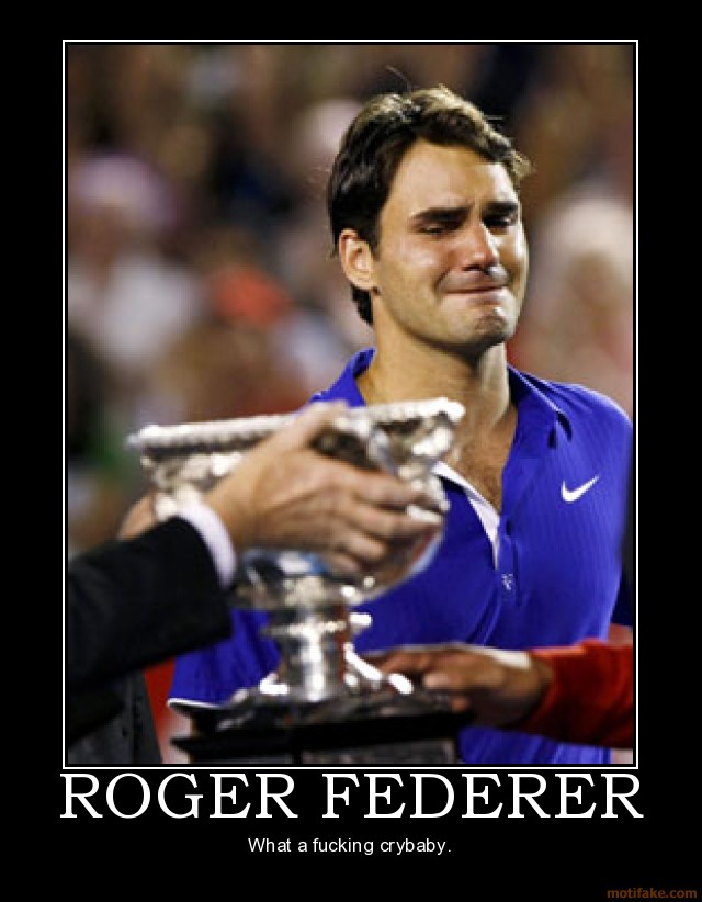 Celebrity Corner: Roger Federer
