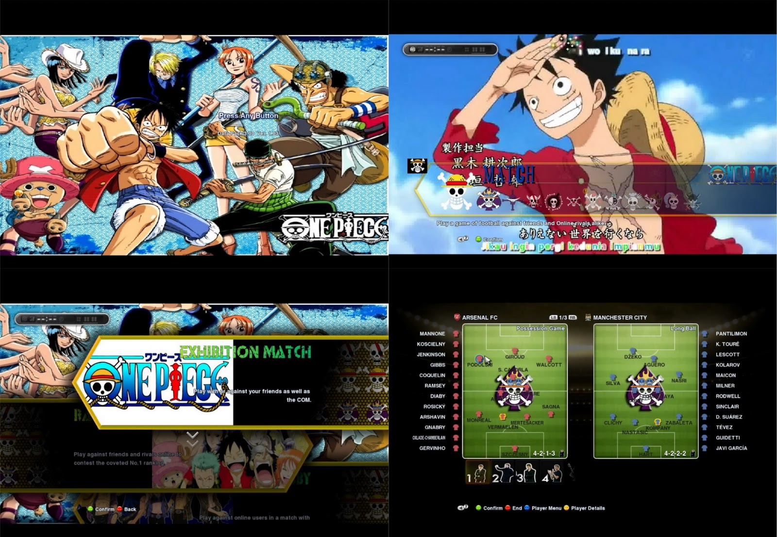 SANTARA PES: Download All Mods Graphic One Piece PES 2013 by D'Nank