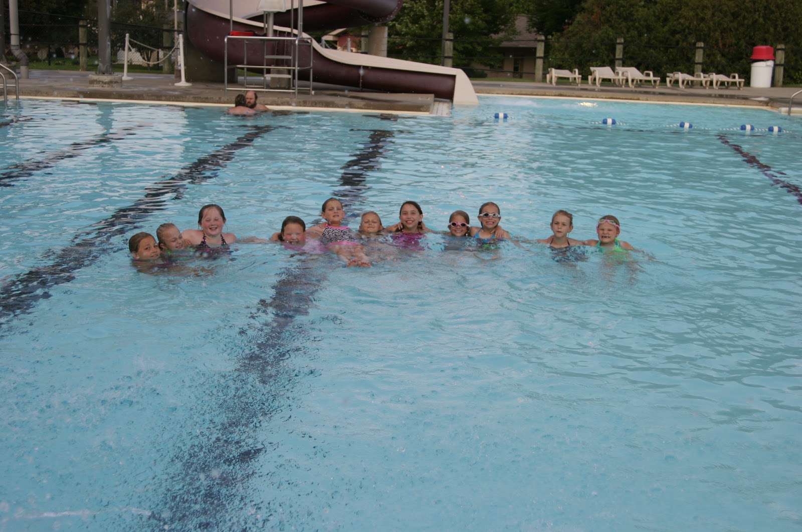 The Snyder Family: Girl Scout Pool Party!