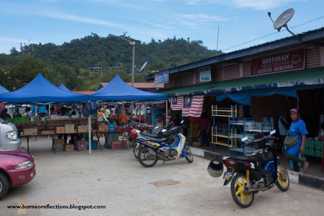 Borneo Reflections: Tamu - Nabawan Town