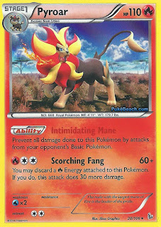 Pyroar -- Flashfire Pokemon Card Review | PrimetimePokemon's Blog