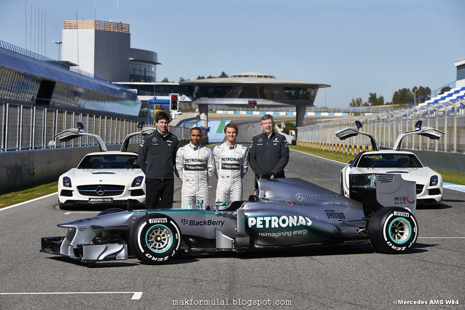 MERCEDES UNVEILED W04 - STEP FORWARD IN SOPHISTICATION - FORMULA 1