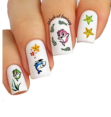 Sea World Nail Art - Vibe Chaser