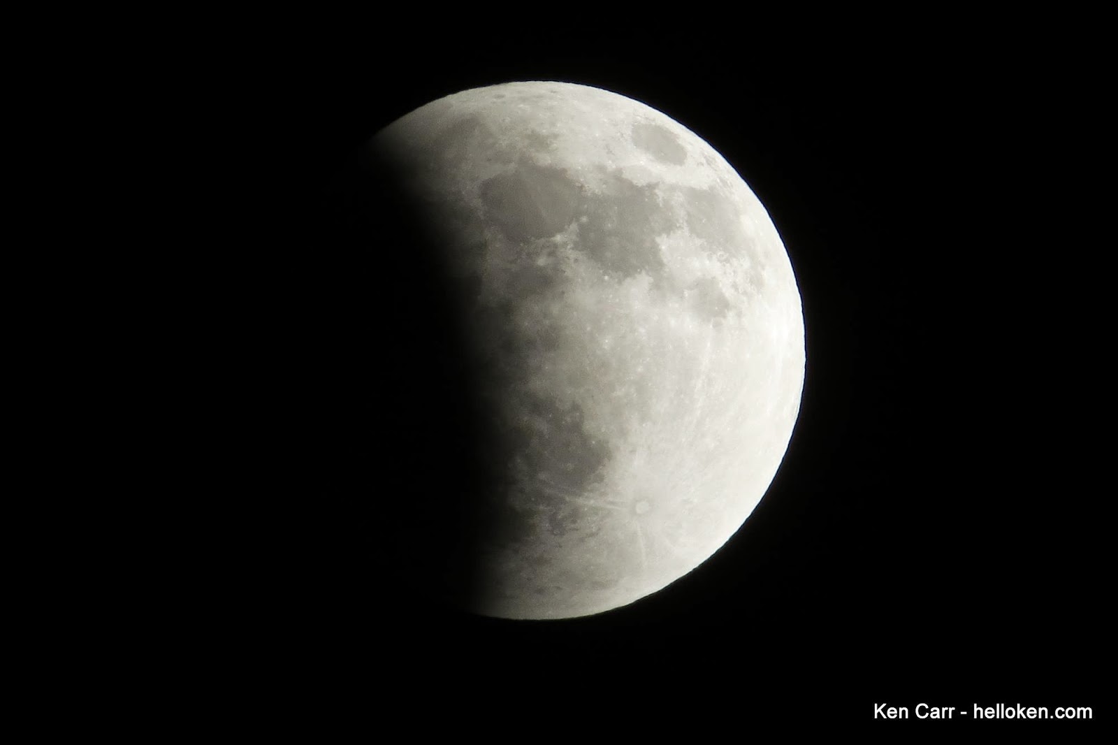 HelloKen.com: Under a blood red moon - the April 14, 2014 lunar eclipse
