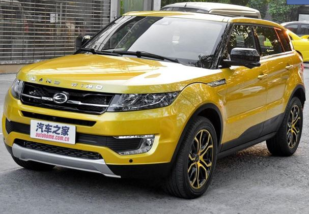 Gist Drop: See The China Made Range Rover – Called “Land Wind X7″
