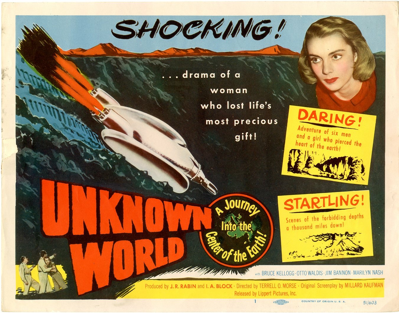 Obscure Video And DVD Blog: UNKNOWN WORLD 1951 (ALPHA)
