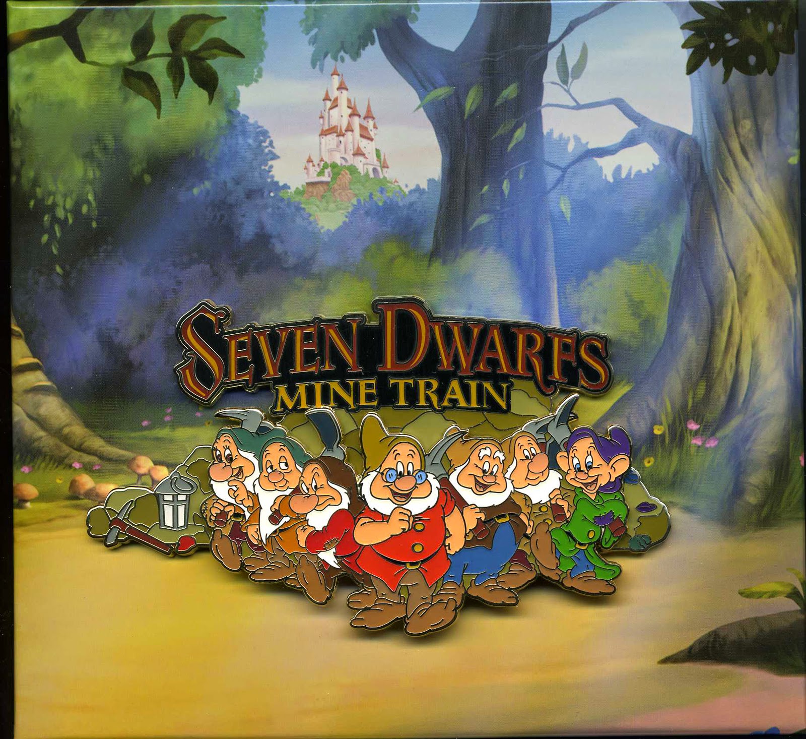 Filmic Light - Snow White Archive: WDI "Grand Opening" Mine Train Pins