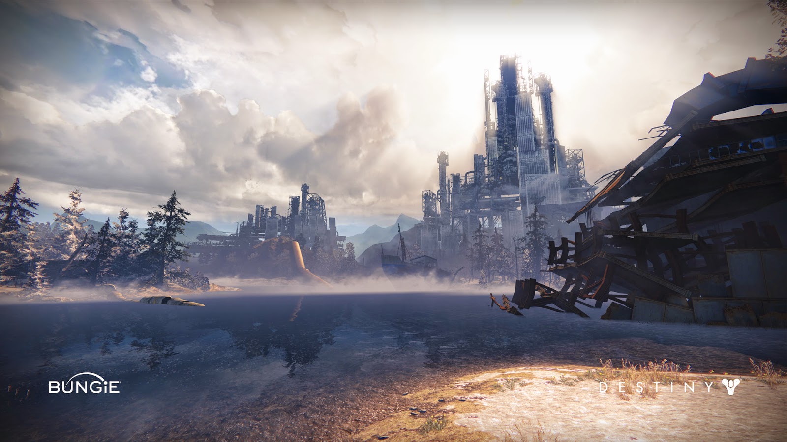 Artwork of Ryan Watkins: Destiny Skybox Work