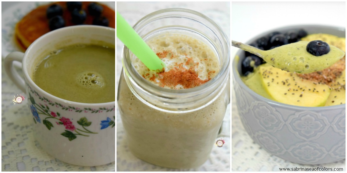 Té matcha y 3 recetas rápidas - Sabrina´s Sea of Colors