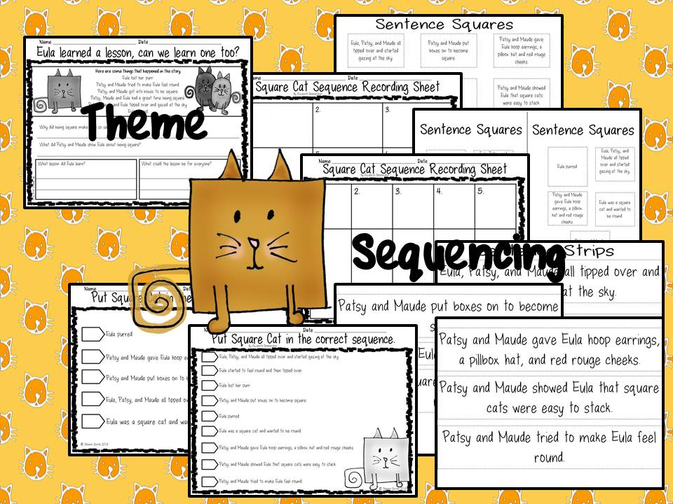 Square Cat by Elizabeth Schoonmaker - Teaching Ideas | The Picture Book ...