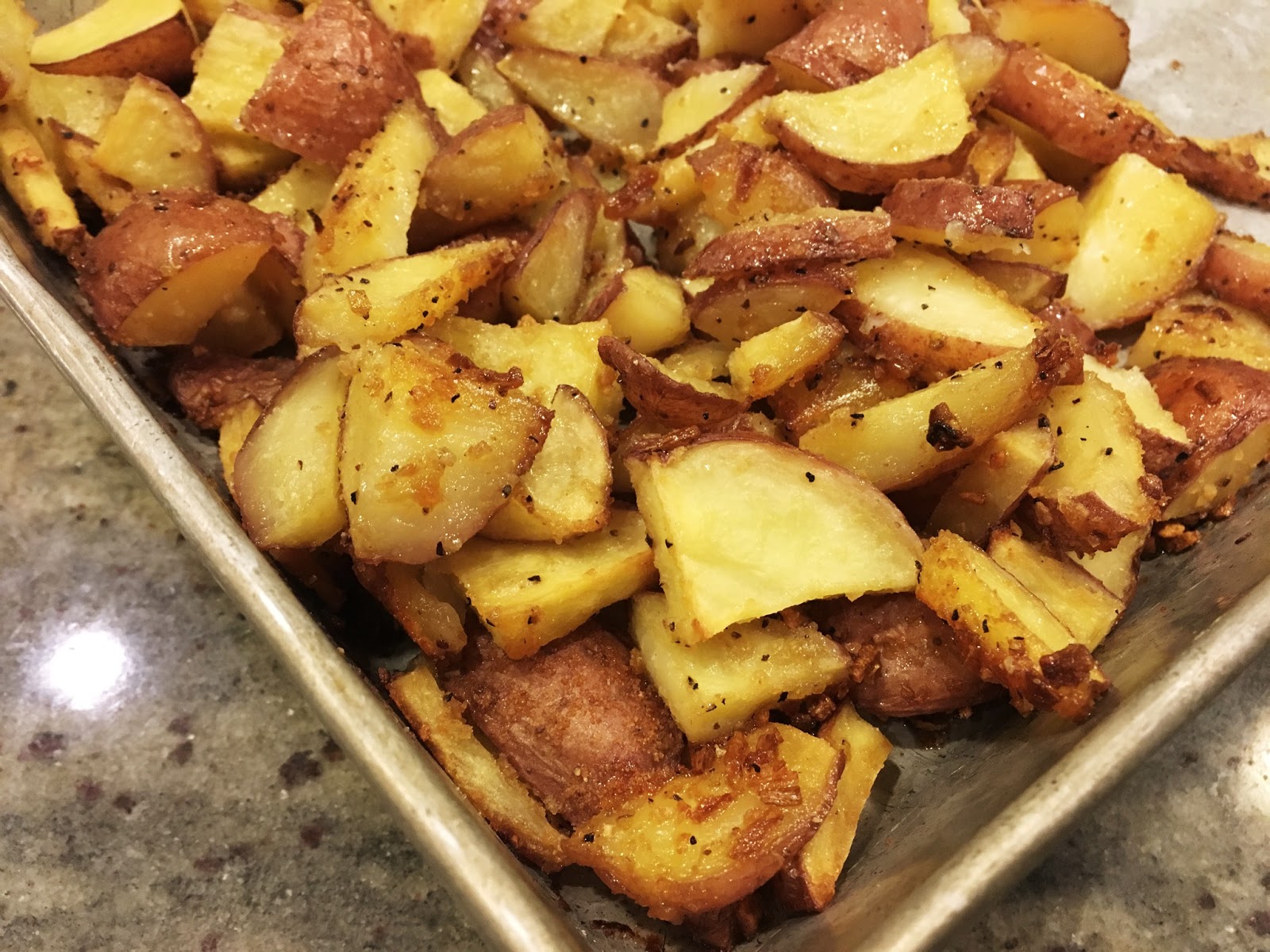 pass the peas, please: yummy 3-ingredient potatoes