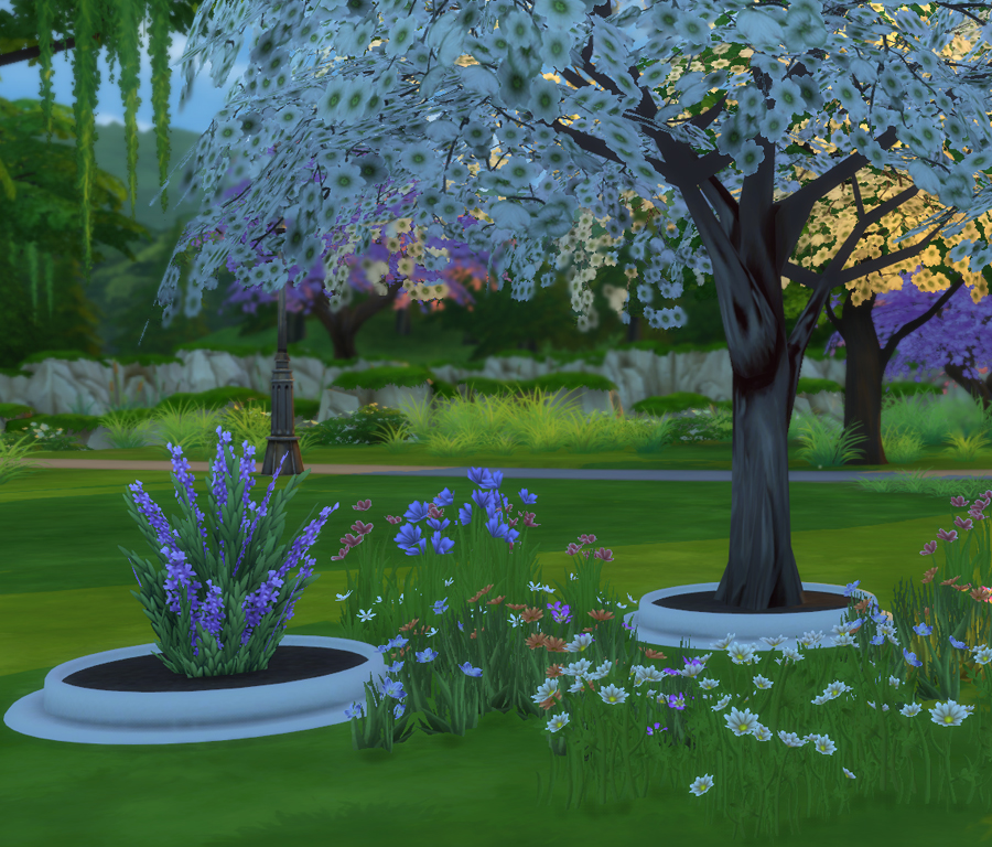 Simista A little sims 4 blog : Shrub Edging