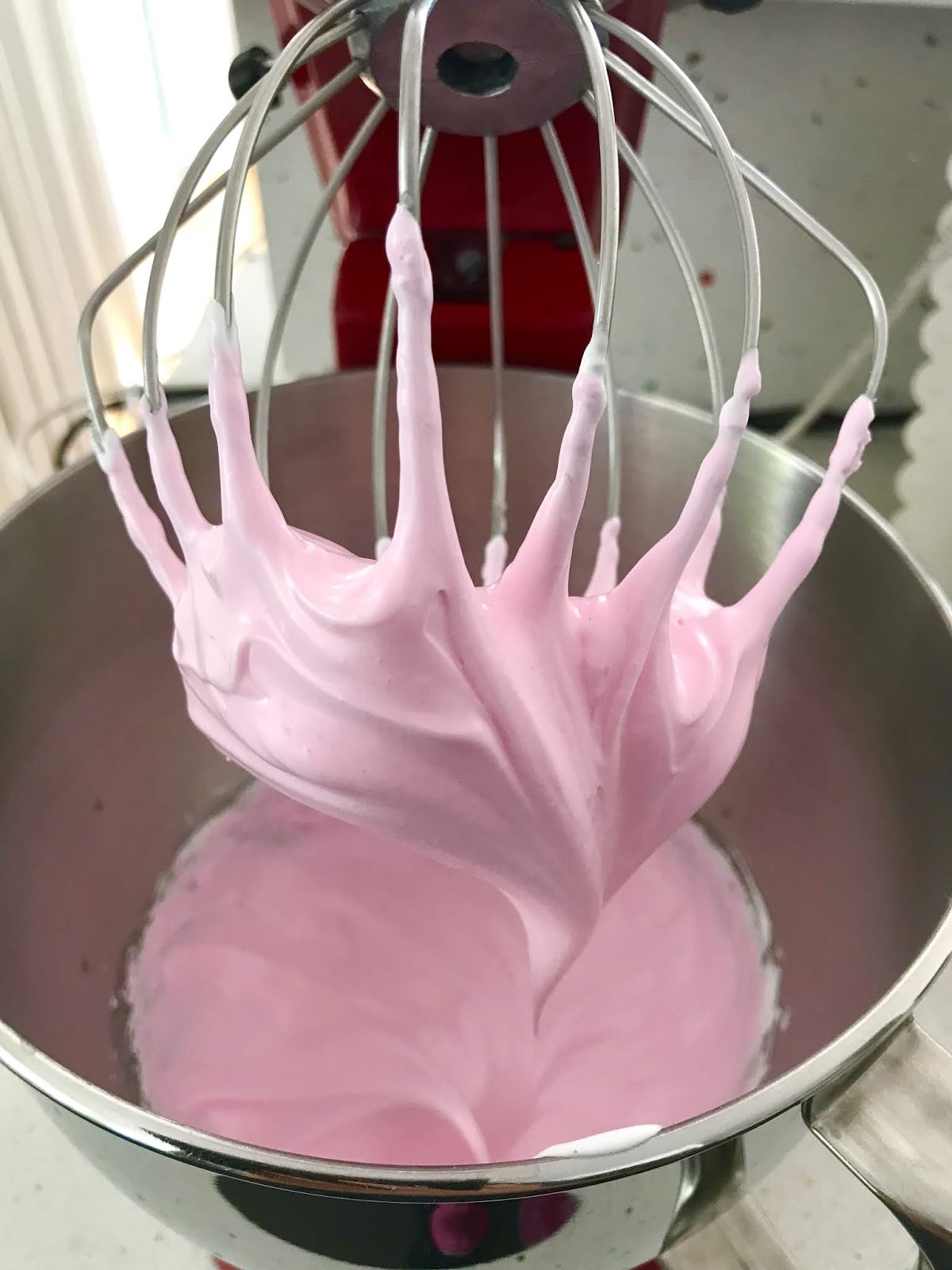 White Chocolate Sprinkle Macarons