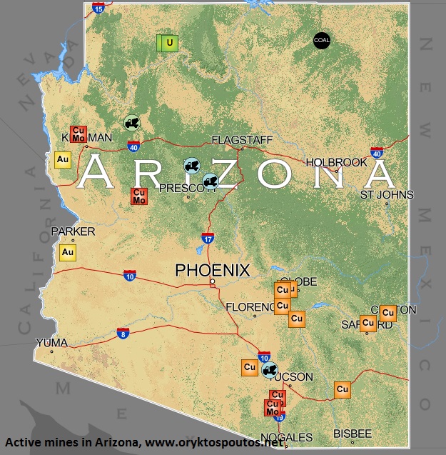 Η Αριζόνα και το Arizona Geologic Survey! - Ελληνικός Ορυκτός Πλούτος