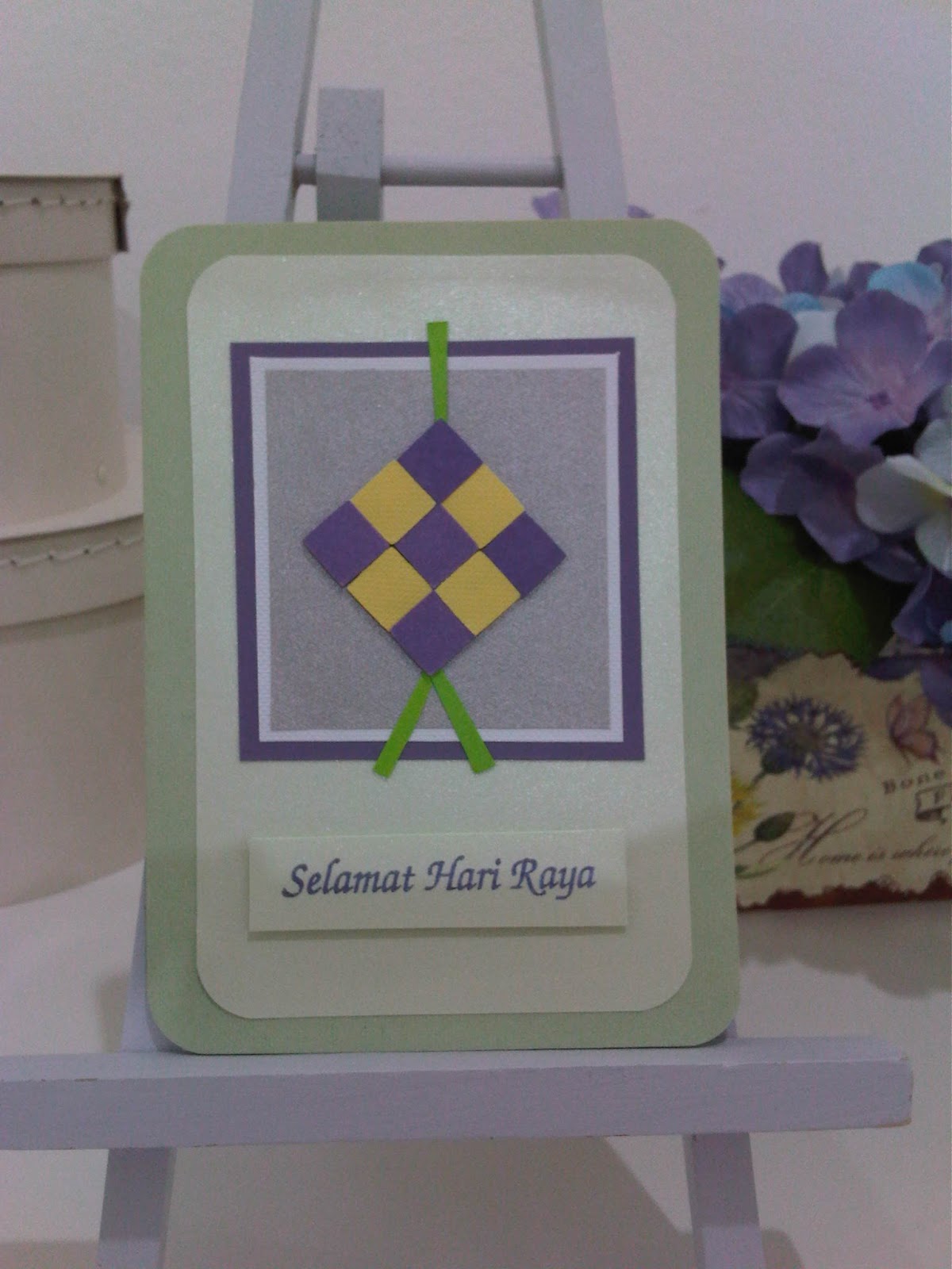 Handmade With Love by Ain: Handmade Hari Raya Card.....
