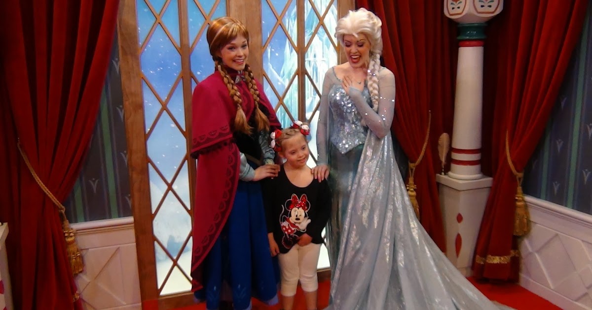 Princess Kayla: Meeting Frozen's Princess Elsa and Anna in Disney