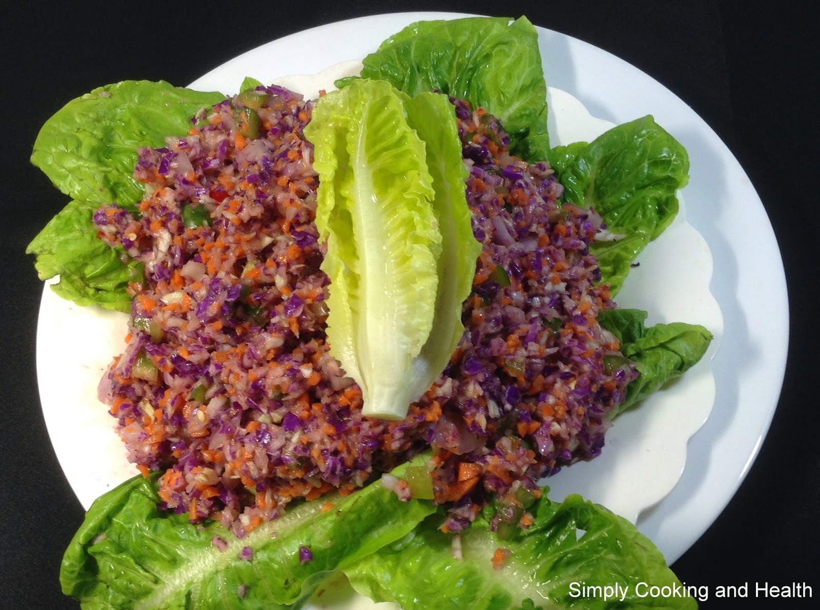 Simply Cooking and Health: Easy shredded red and green cabbage salad ...