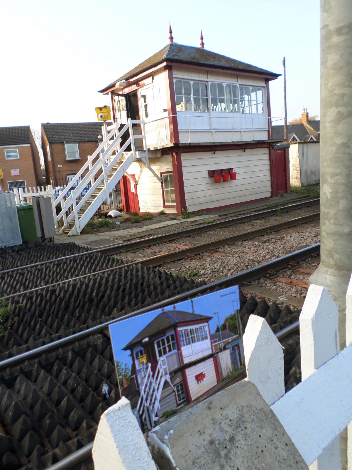 Martin Brookes Oakham: Oakham Level Crossing Signal Box, A Look Inside ...