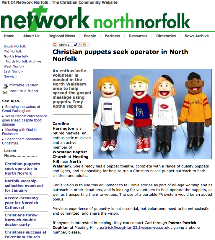 Rich Wisken Writes: Master of Puppets...