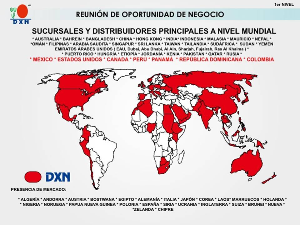 Dxn Internacional Es Un Mundo Un Mercado Una Vision Buenas Noticias