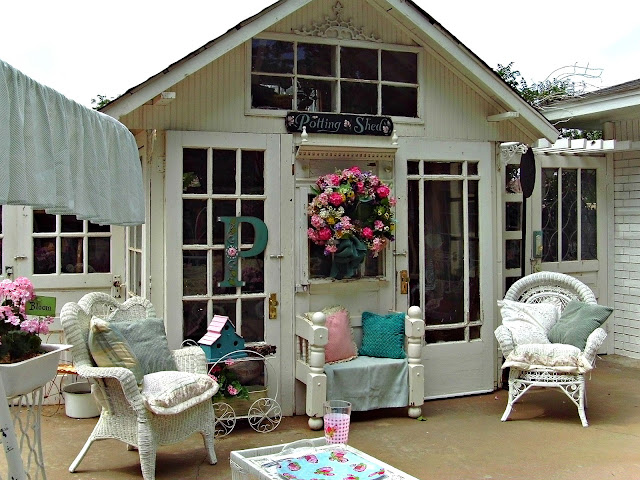Penny's Vintage Home: Potting Shed Redo
