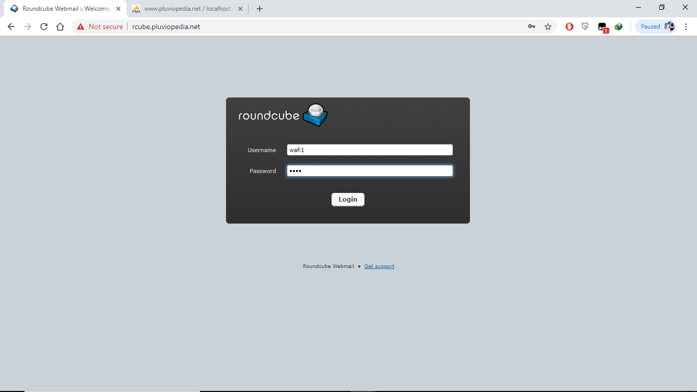 Konfigurasi Roundcube Webmail - Pluviopedia