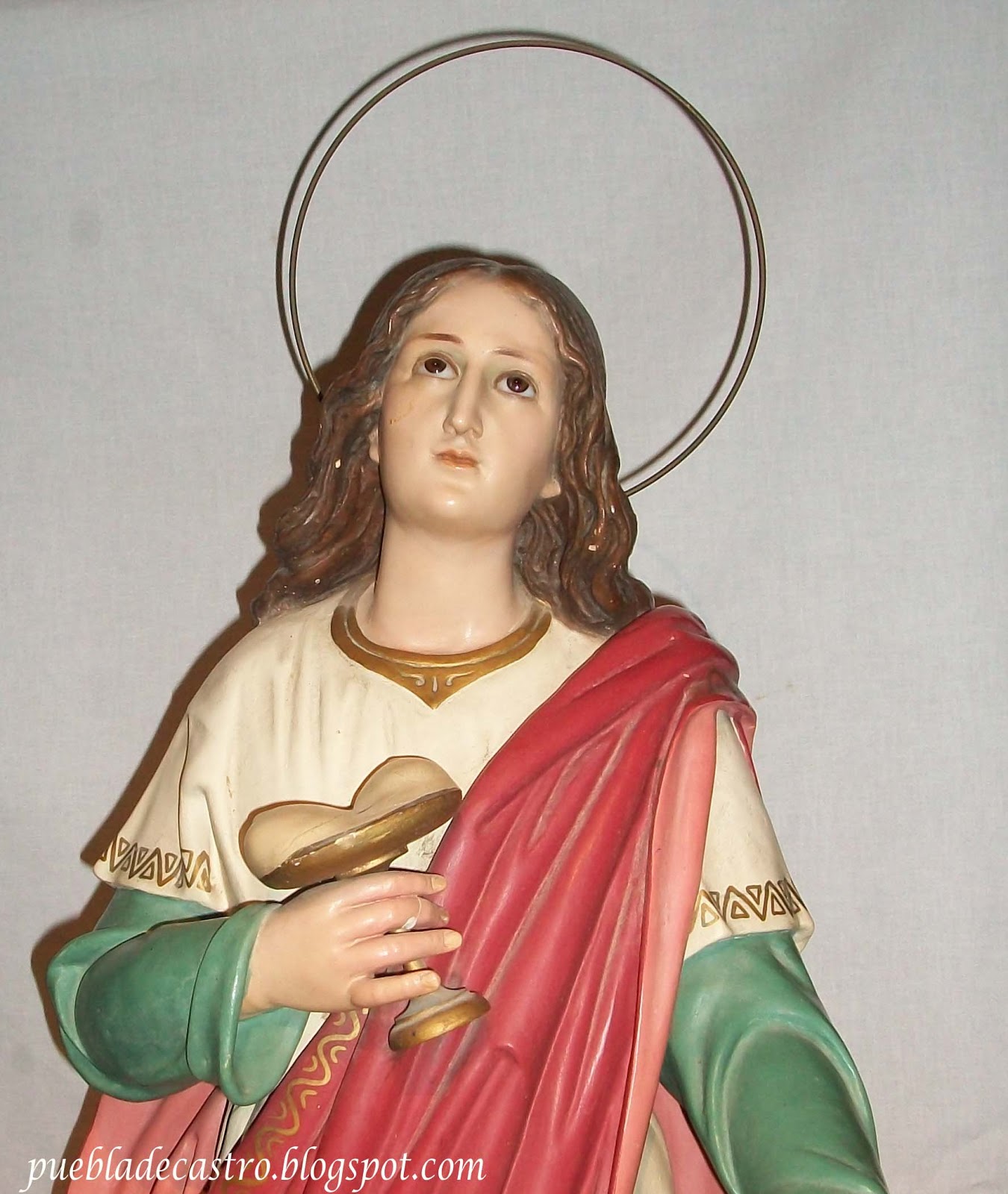 La Puebla de Castro: SANTA ÁGUEDA DEL AÑO 1967