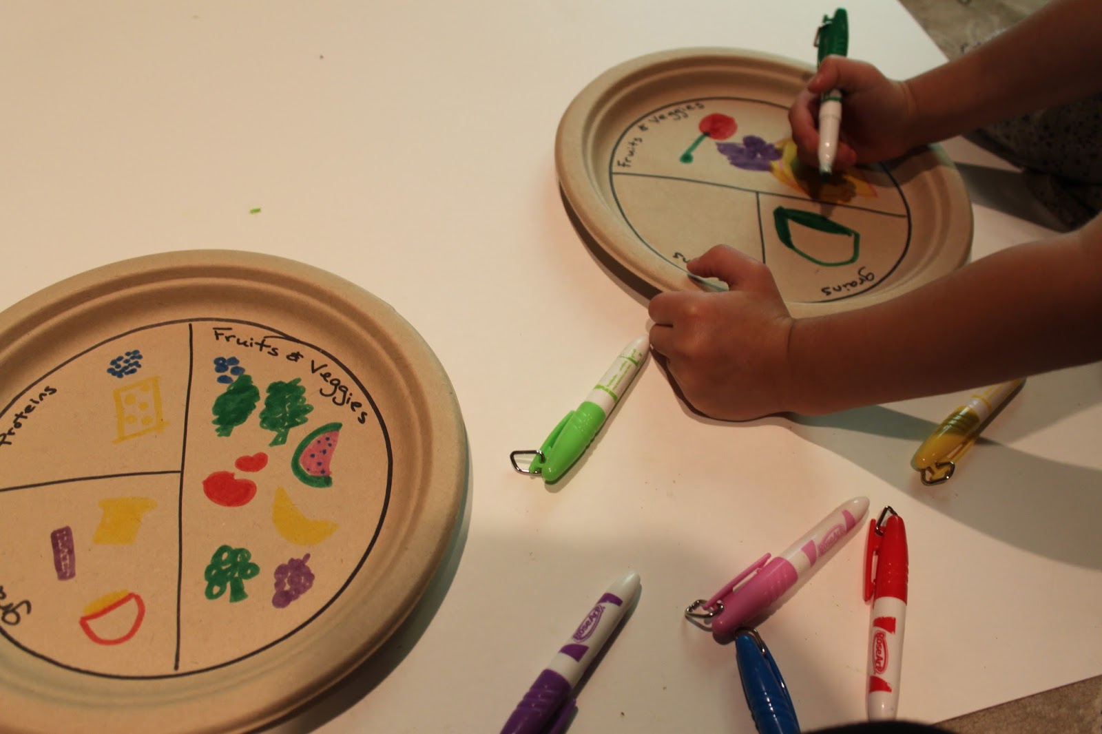 Green Owl Art: The Healthy Plate