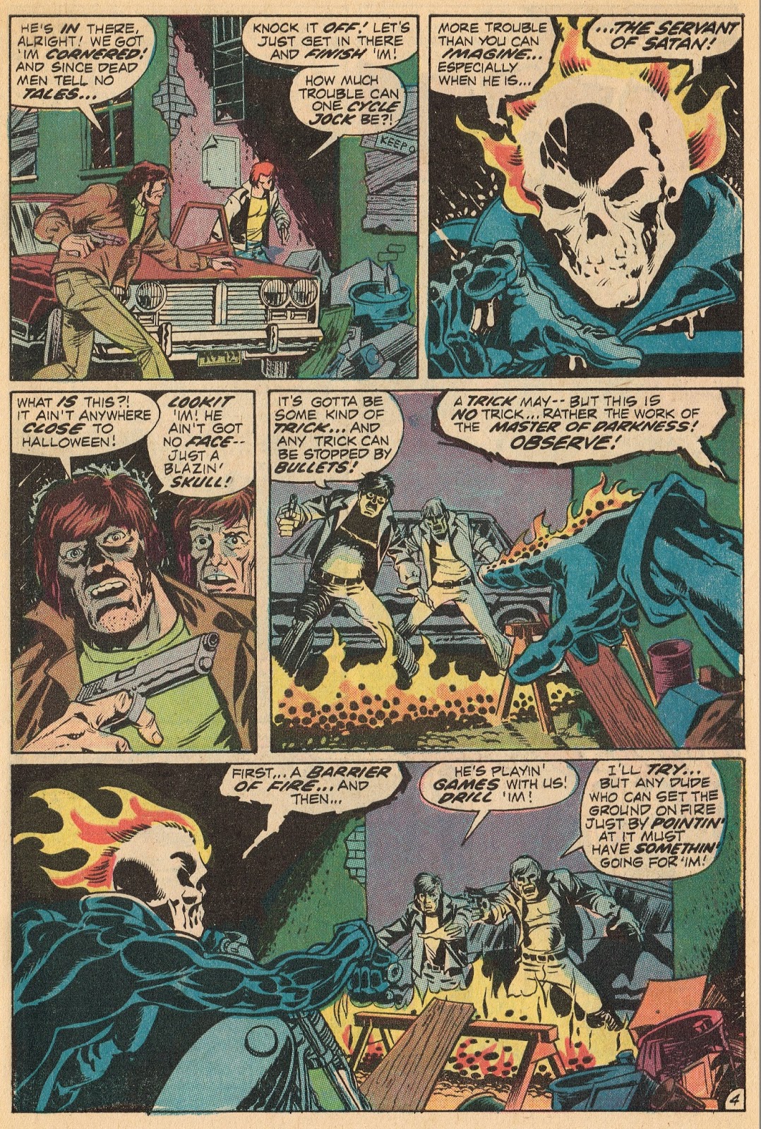 Cap'n's Comics: First Ghost Rider by Mike Ploog